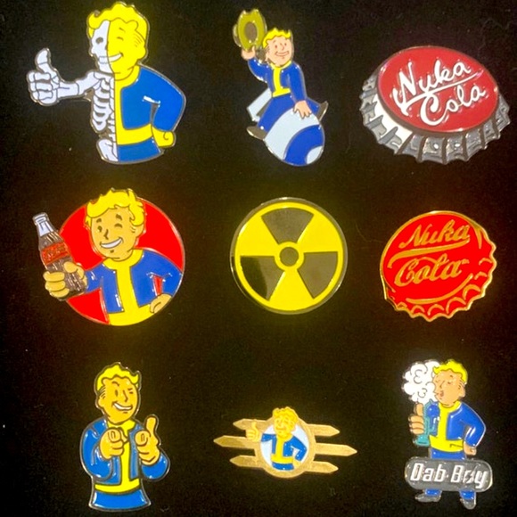 Unbranded | Accessories | Fallout Enamel Pins | Poshmark